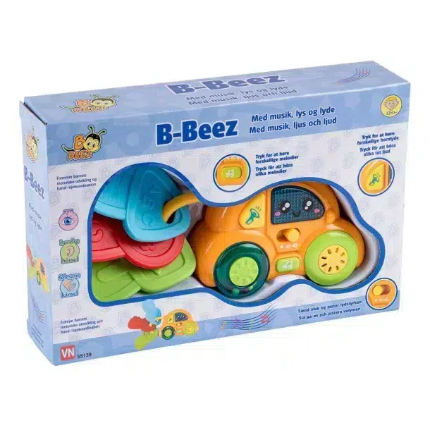 B Beez car with keys and sound - Festgiganten.se